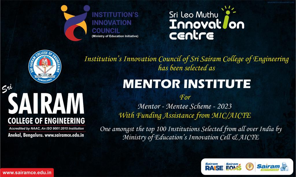 Sri Sairam College of Engineering Bangalore|Admissions B.E(CSE,ECE,EEE,MECH, AI & ML) & Ph.D(MECH)
