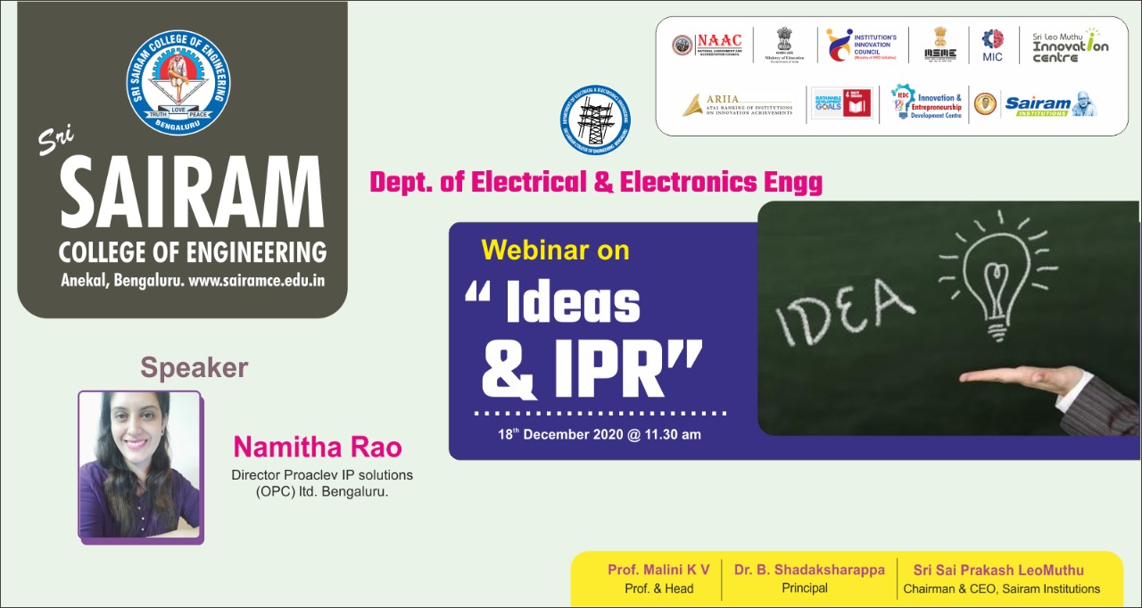 Sri Sairam College of Engineering Bangalore|Admissions B.E(CSE,ECE,EEE ...