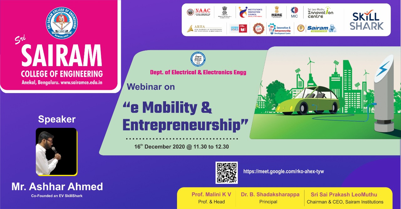 Sri Sairam College of Engineering Bangalore|Admissions B.E(CSE,ECE,EEE ...