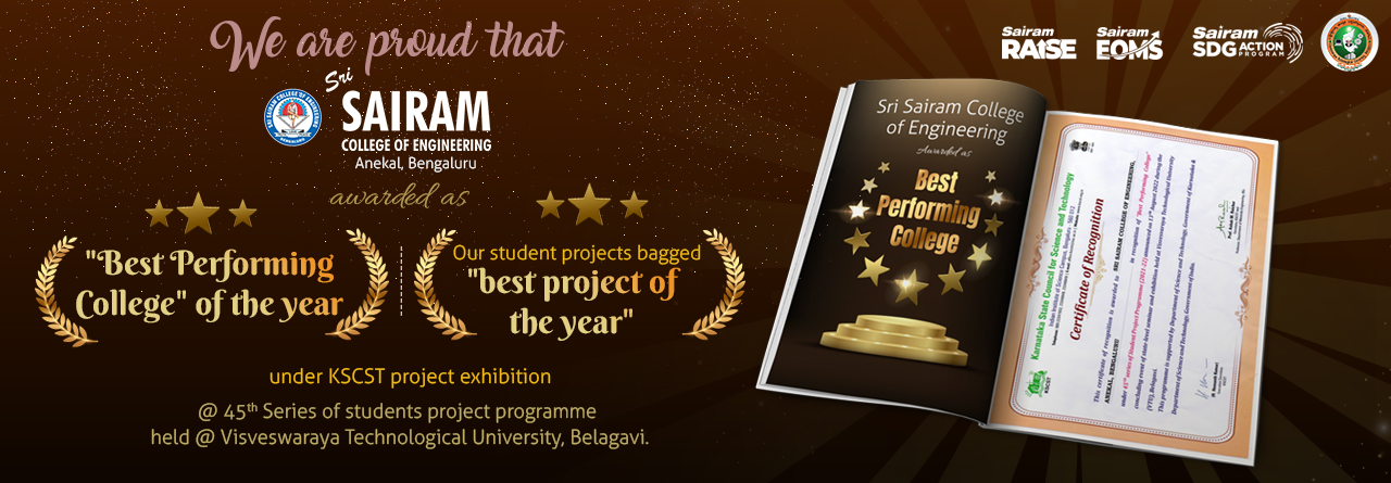 Sri Sairam College of Engineering Bangalore|Admissions B.E(CSE,ECE,EEE ...