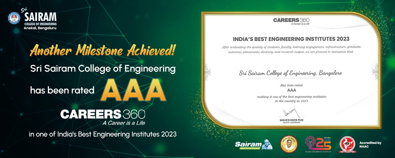 Sri Sairam College of Engineering Bangalore|Admissions B.E(CSE,ECE,EEE ...